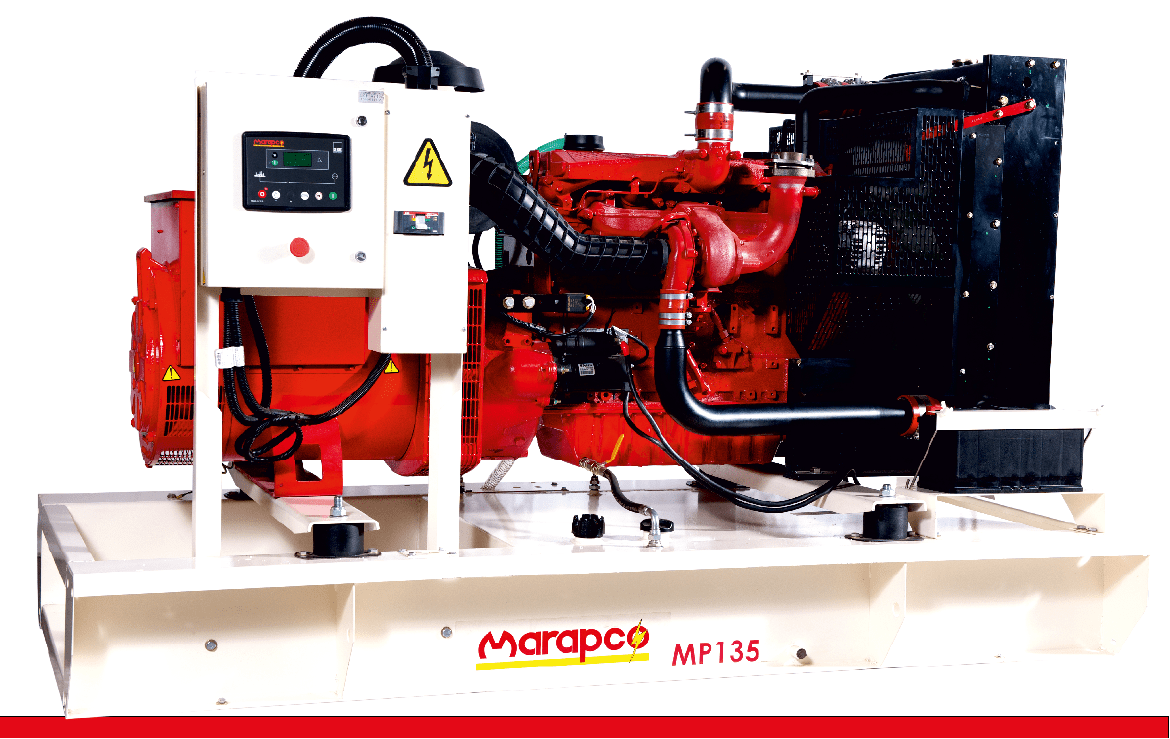 MP135/56 Marapco Diesel Generator 134 kVA @ 60 Hz – Jubaili Bros Nigeria